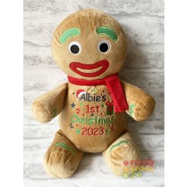 The Dodger The Gingerbread Man Christmas Baby Cubbies Stuffies Plush ...