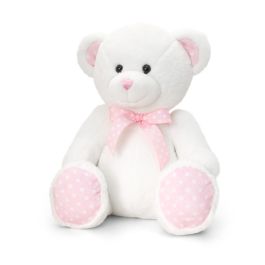 Spotty The Pink Baby Teddy Bear Plush Cuddly Soft Toy